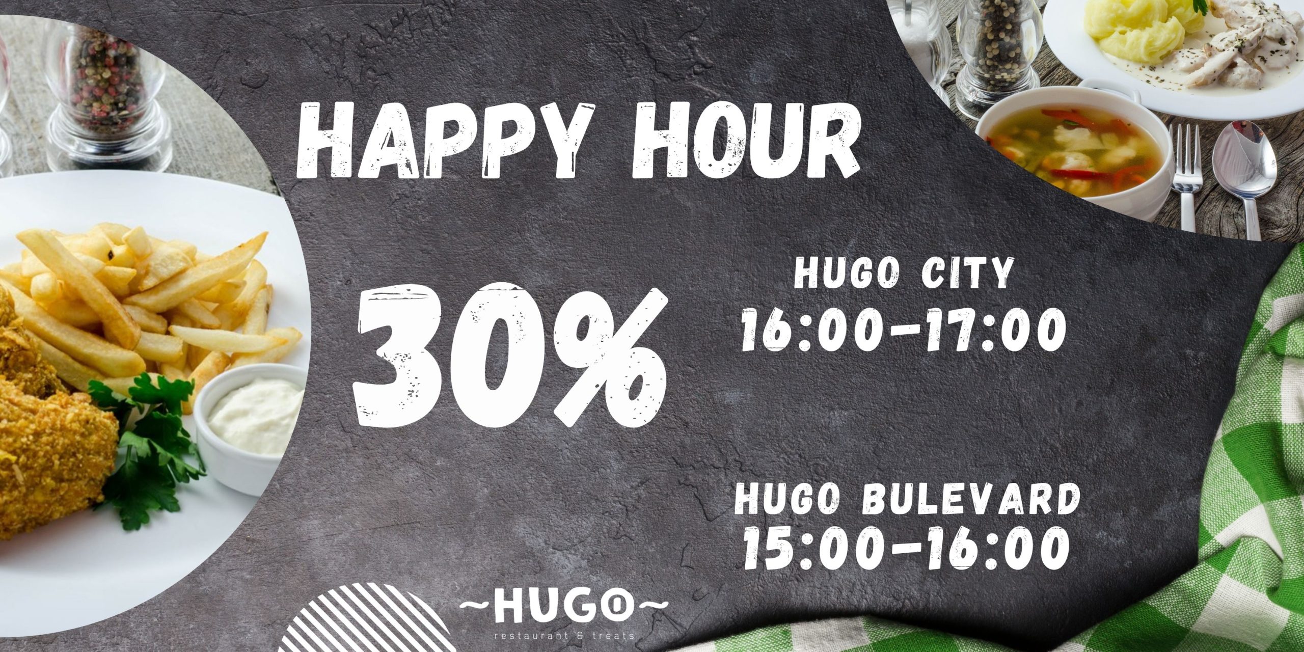 Happy Hour la Hugo - Hugo Restaurants